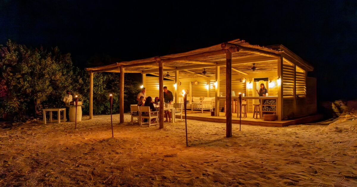 Beach Hut Dinners | The Hut Little Jumby
